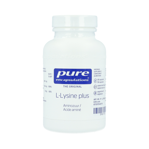 Pure Encapsulations L-Lysine Plus | 90 gélules | PharmaMarket