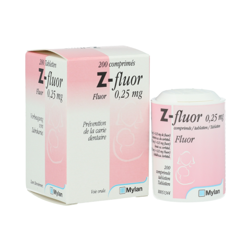 Z-Fluor 0,25 mg | 200 comprimés | PharmaMarket