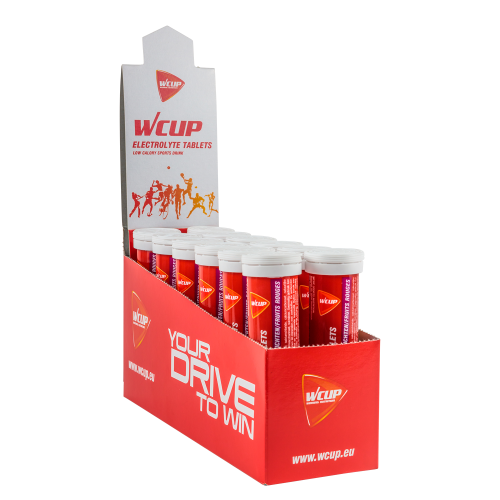 WCUP Electrolyte Tablets Fruits Rouges | 12 x 15 comprimés ...