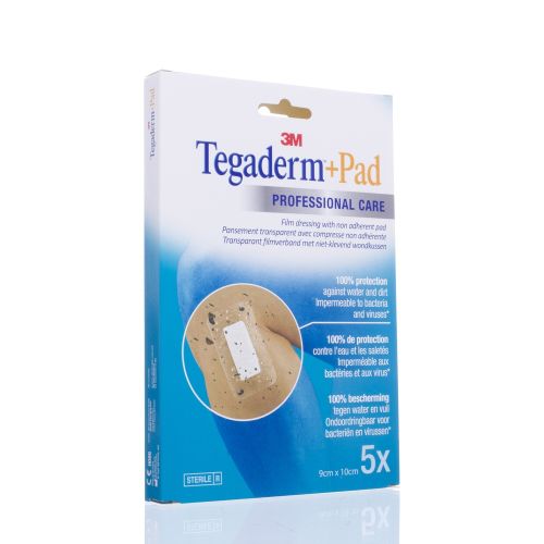 Tegaderm + Pad 9 x 10 cm | 5 pièces | PharmaMarket