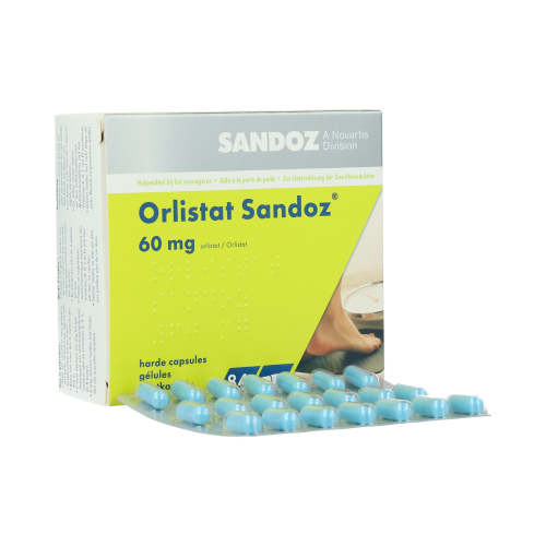 Orlistat Sandoz 60 mg | 84 gélules | PharmaMarket